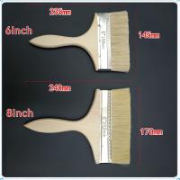 China Stainless Steel Ferrule 2 Inch Wooden Paint Brush for Professional Wall Painting for sale