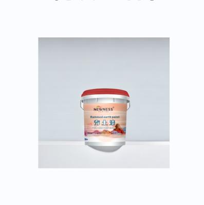 China Customized State-of-the-Art Straw Mud Rammed Earth Paint with Batch Knife Application for sale