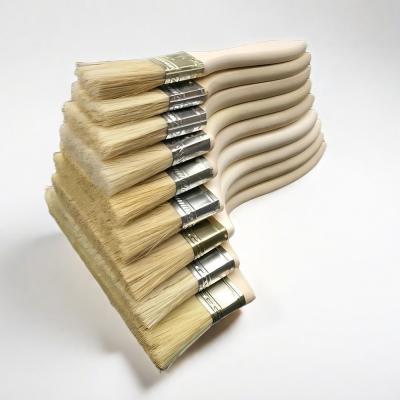 China Sash Cutter Tapered Filament Long Handle Paint Brush 63mm for Australian Market for sale