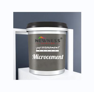 China Single Component High Hardness Wall Designs Matte Micro cement for Existing Finishes for sale