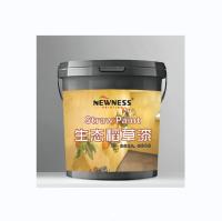 China Eco Friendly Water Based Art Straw Mud Sand Painting Paint Customizable 1L 2L for sale