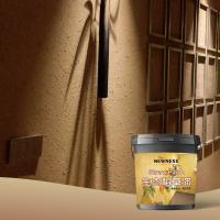 China Rice Straw Mud Powder Coating for Exterior Wall 20kg Eco-Friendly Durable Finish for sale
