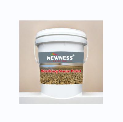 China Stone Texture Effect Exterior House Paint 18L with Natural Sand and Gravel for Durable Wall Coating for sale