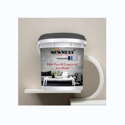 China Waterproof Stain Resistant Micro Cement Paint with MF Tio2 20kg Pail for sale
