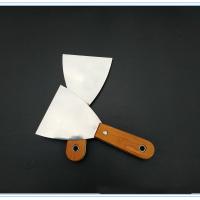China Stainless Steel Blade Rigid Putty Knife Scraper For Decals Wallpaper Baking Scraper Tool for sale