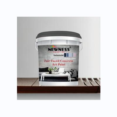 China Acrylic Micro Cement Coating 231-072-3 Waterproof for Interior Exterior Walls 20kg for sale