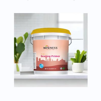 China Yellow Self-Leveling Sealing Primer for Exterior Flooring Epoxy Resin Paint Coating 20kg for sale