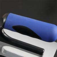 China Plastic Handle Bricklaying Trowel 10 inch Steel Masonry Tool Custom Colors for sale