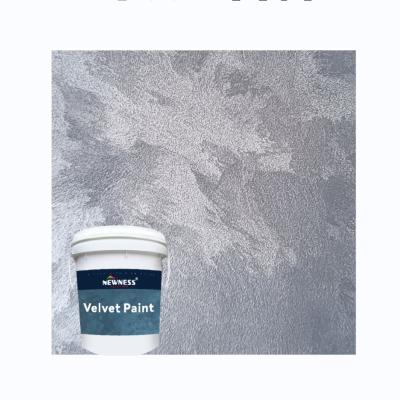 China Water-based Matte Metallic Glitter Interior Wall Paint with EINECS No. 201-177-9 for sale