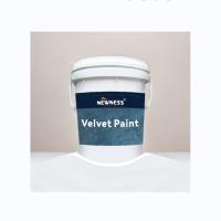 China Glossy Glitter Wall Paint Interior Metallic Velvet Paint 5L for Decoration for sale