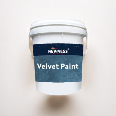 China Velvet Pearl Powder Effect Interior Wall Paint Moisture-Proof 5L 18L for sale