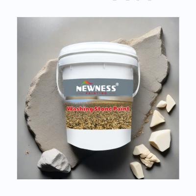 China Water Based Stone Texture Acrylic Paint Eco Friendly for Exterior Walls 20kg for sale