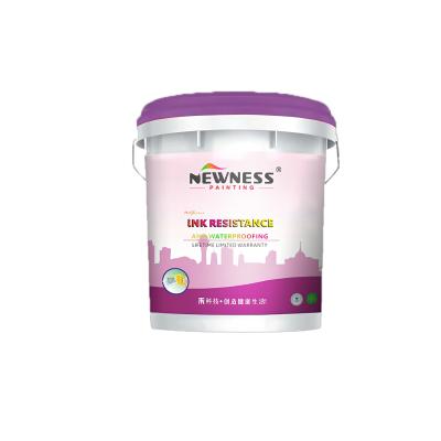 China 20kg Bucket Elastic Wall Paint Crack Resistance Roller Application Interior Coating for sale