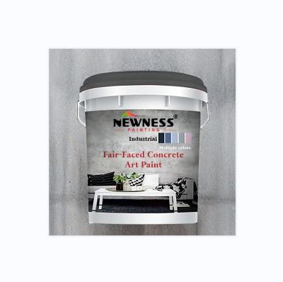 China 20kg Bucket Micro Cement Floor Paint Eco Friendly Artistic Decorative Coating for sale