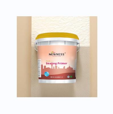 China Water Based Acrylic Wall Paint Primer for Walls Pink Customizable Color 20L for sale