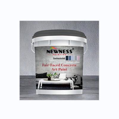 China Interior Decor Cement Plaster Wall Finish Paint 20 Year Shelf Life Custom Colors for sale