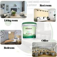 China Eco Friendly Acrylic Latex Paint for Interior Walls Non Toxic Water Based 20L for sale