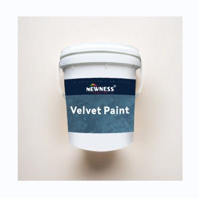 China Waterproof Velvet Artistic Texture Interior Wall Paint with State Liquid Coating for sale