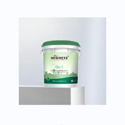 China Semi-gloss Styrene Acrylic Latex for Crack Resistant High Glossy Emulsion Paint 20kg for sale