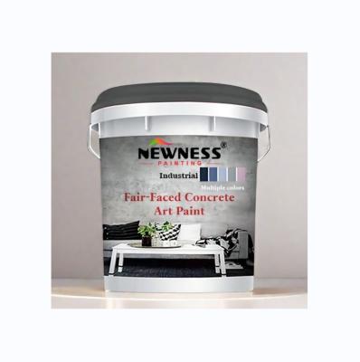 China High Hardness Liquid Coating Microcement Paint for Any Surface Single Double Components 20kg for sale