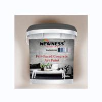 China Faux Concrete Cement Effect Paint for Wall and Floor 5L Water Based Coating for sale