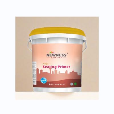 China Formaldehyde Free Anti Mold Alkali Resistant Black Exterior Wall Sealing Primer Paint 20kg for sale