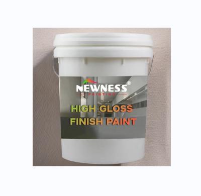 China High Gloss Nanometer Exterior Coating Easy Clean Flexible Paint 20kg for sale