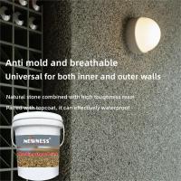 China Exterior Wall Imitation Stone Paint 20kg Good Dirt Resistance Building Coating for Washing for sale