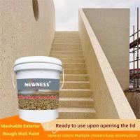 China Exterior Wall Imitation Stone Paint 20kg Good Dirt Resistance Building Coating for Washing for sale