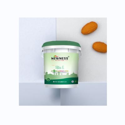 China Building Coating Interior Wall Latex Paint in High Gloss Finish with Odorless Formula for sale