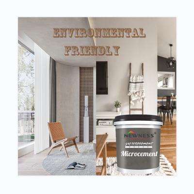 China Silicate Micro Cement Paint for European Style High Hardness Wall and Ground Solution for sale