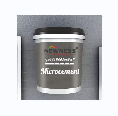 China Micro Cement Paint Eco Friendly Building Coating 15m² Coverage Matte Gloss Finish for sale
