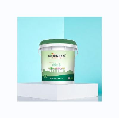 China Strong Covering Interior Latex Paint Acrylic Resin Emulsion TiO2 5L 18L for sale