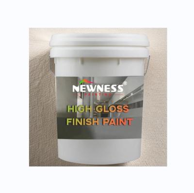 China Brush Applied Plastic Emulsion Top Coating Waterproof Glossy Paint for Building Walls 20L for sale