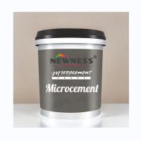 China Double Components Micro Cement Coating for Non-Toxic Wall Putty on Ceiling/Floor/Wall for sale