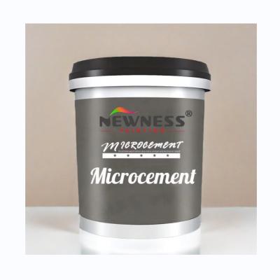 China 20kg Bucket Tio2 Concrete Paint Micro Cement for Industrial Style Wall and Floor 15m2 Coverage for sale