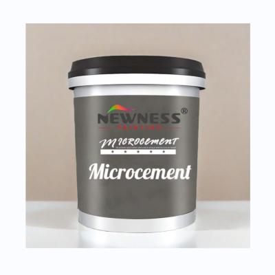 China Microcement for Floor and Wall Strength with French VOC A Certification 15m² Coverage for sale
