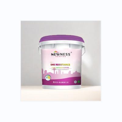 China White Interior Wall Emulsion Acrylic Latex Paint for Steel Application 20kg for sale