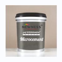 China Create a Sleek Look with Glossy Micro Cement Wall Paint Exterior Interior Decoration for sale