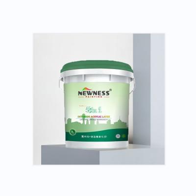 China Mould Proof Interior Wall Paint Acrylic Liquid Paint with Net Formaldehyde Advantage for sale