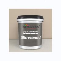China Microcement Wall Coating 15m² Coverage Matte Gloss Finish Polished Concrete Paint for sale