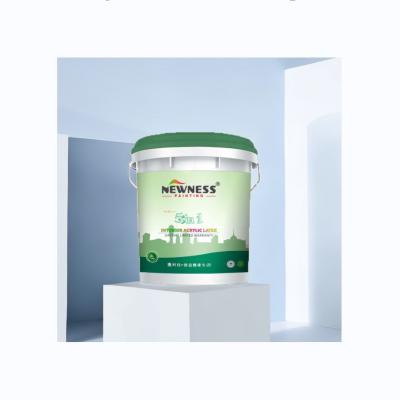 China 20kg Bucket Interior Latex Paint for Building Coating High Coverage 20L for sale