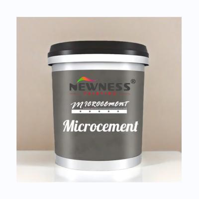 China 20kg Bucket Microcement Floor Paint Waterproof French VOC Regulations A Matte Glossy for sale