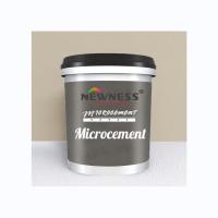 China Indoor Outdoor Wall Coating Gamazine Paint Micro Cement 15m2 Coverage Matte Glossy for sale
