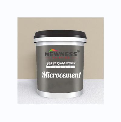 China Indoor Outdoor Wall Coating Gamazine Paint Micro Cement 15m2 Coverage Matte Glossy for sale