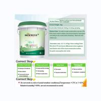 China High Adhesion Wall Decorative Emulsion Interior Spray Paint NEWNESS Advanced Latex Acrylic for sale