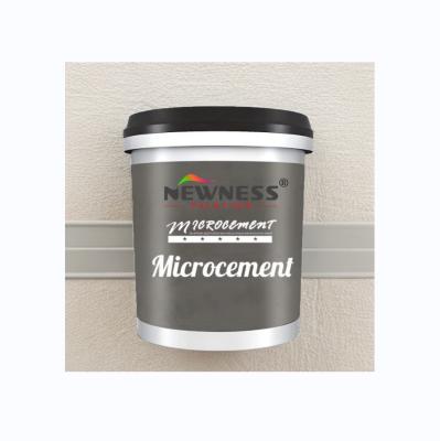 China Microcement Exterior Interior Decorative Coating 15m² Coverage Matte Gloss Finish for sale