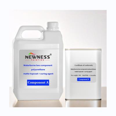 China Acrylic Semi-Matt Varnish Paint for Transparent Finish 1L 5L Water Based for sale