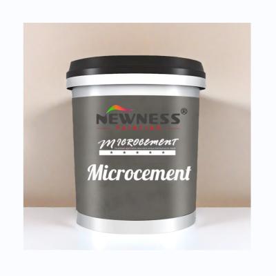 China Non-Toxic Eco Friendly Micro Cement Coating 15m² Coverage French VOC A Certified for sale