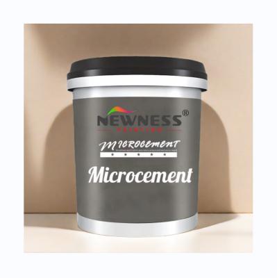 China Seamless Walls and Floors Microcement OEM Coating with Top Coat Powder Paint MF Tio2 15m² Coverage for sale